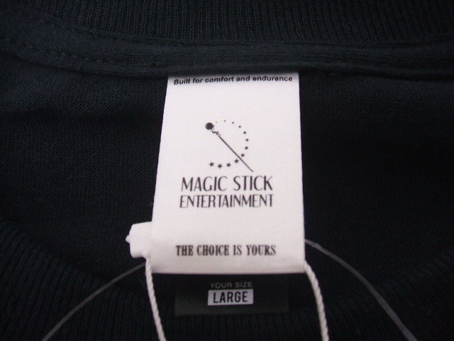 0-0109M MAGIC STICK/マジックスティック/ /CONCEPT LS TEE/19SS-MS2-024/ロンT/L/黒 ...