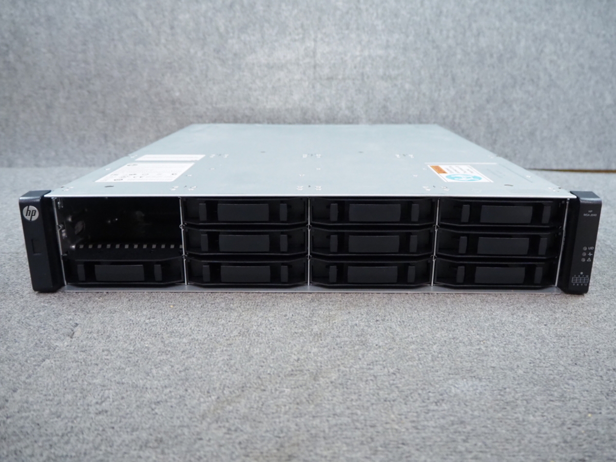 G4 HP MSA 2040 SAS Dual Controller LFF Storage C8R09A×2(HP、コンパック)｜売買された ...
