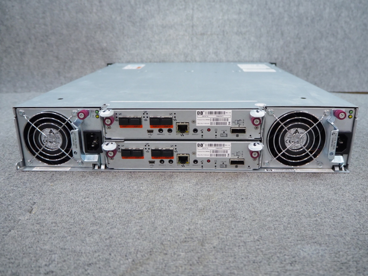 G4 HP MSA 2040 SAS Dual Controller LFF Storage C8R09A×2(HP、コンパック)｜売買された ...