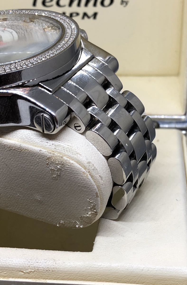 TECHNO BY JPM 826JA G10 ダイヤモンド 腕時計 シェル 2ct(クロノグラフ)｜売買されたオークション情報、yahooの商品情報をアーカイブ公開 - オークファン ...