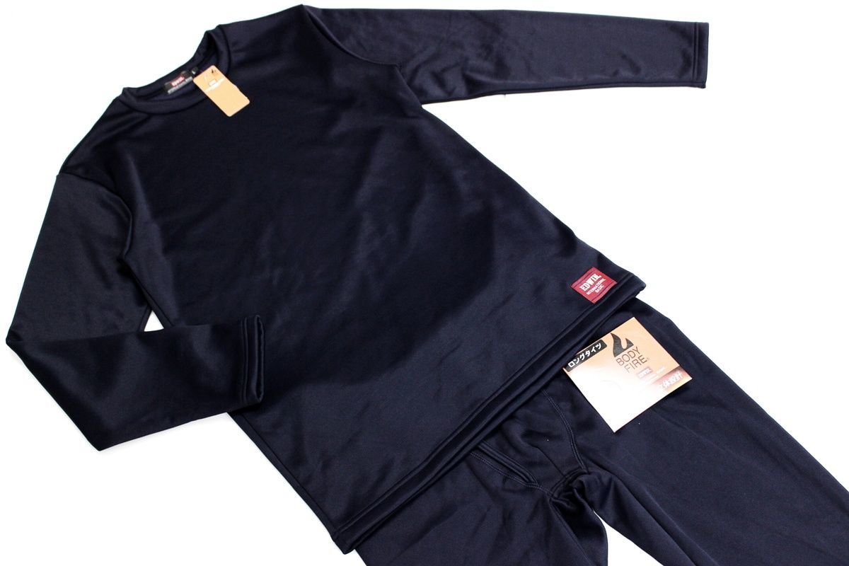 EDWIN エドウィン BODY FIRE ボア素材 真冬用 スウェット トレーナー 上下セット 紺 SET939737-48-L 五 QWER(トレーナー)｜売買されたオークション情報 ...