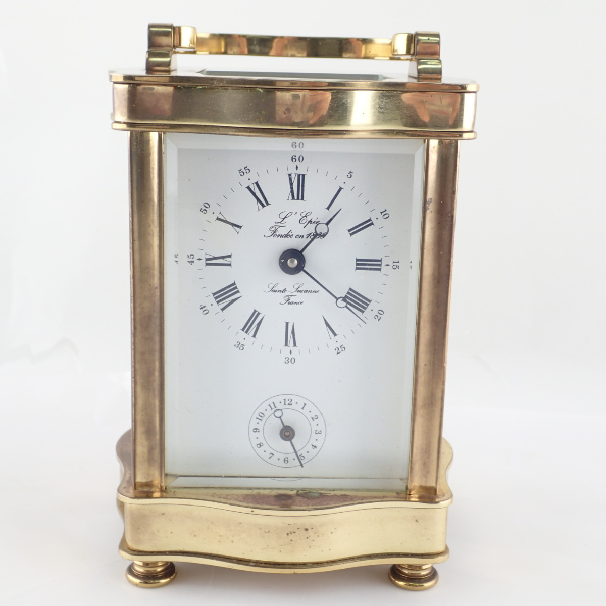 L’Epee レペ フランス製 11石 機械式枕置時計 ゴールド(一般)｜売買されたオークション情報、yahooの商品情報をアーカイブ公開 - オークファン（aucfan.com）