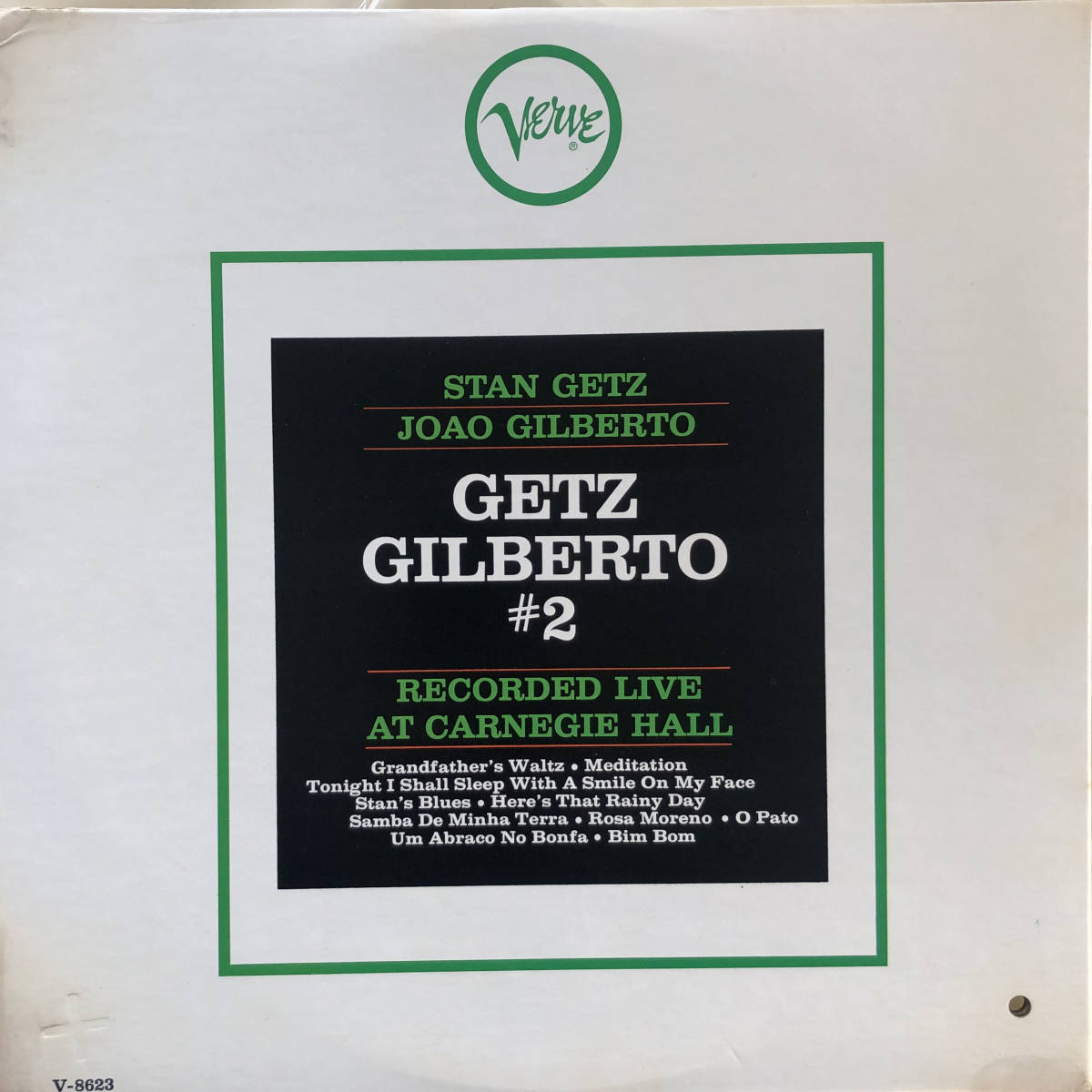 Getz Gilberto #2 / Recorded Live At Carnegie Hall(ジャズ一般)｜売買されたオークション情報、yahooの商品情報をアーカイブ公開 ...