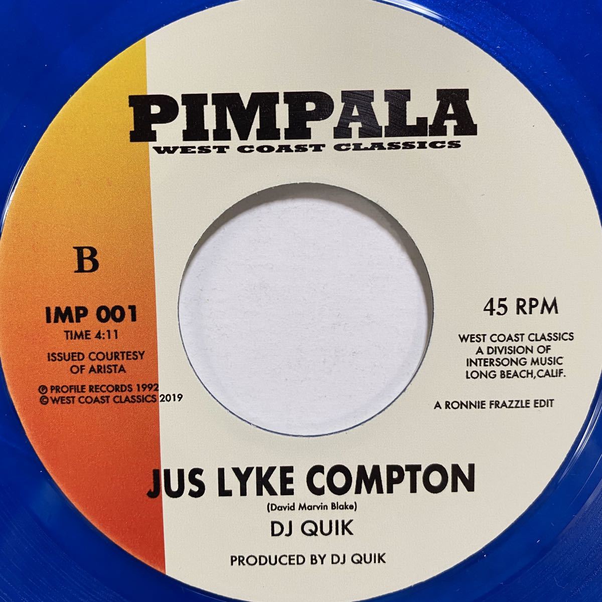 GIN & JUICE JUS LYKE COMPTON SNOOP DOGGY DOGG DJ QUIK 7inch 7インチ 45 EP hiphop rap カラー盤 muro koco ...