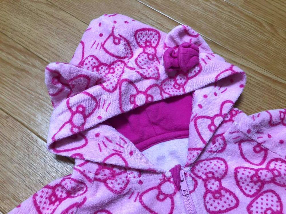 激安 90 ㎝ HELLO KITTY 女の子 ハローキティ タオル生地 つなぎ ロンパース ベビー 服 キッズ トップス プール 水遊び 海(90（85～94cm）)｜売買されたオークション ...
