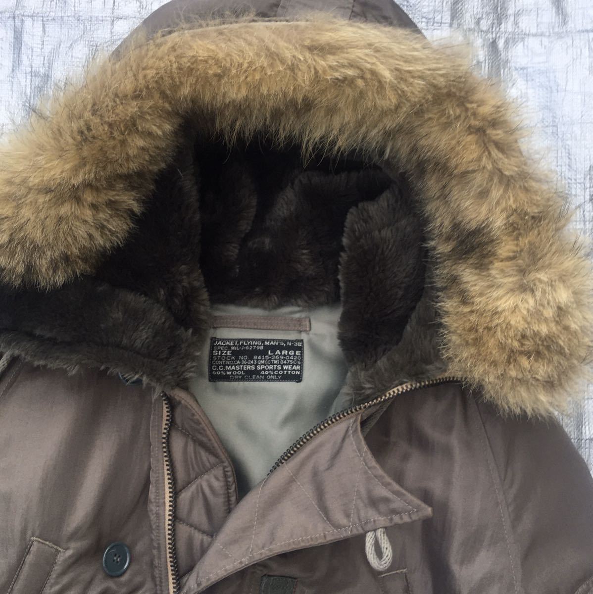 フェローズ N-3B タイプジャケット正規品 L ライダース PHEROW'S ジャケット 重厚 ミリタリー 軍物(フライトジャケット)｜売買 ...