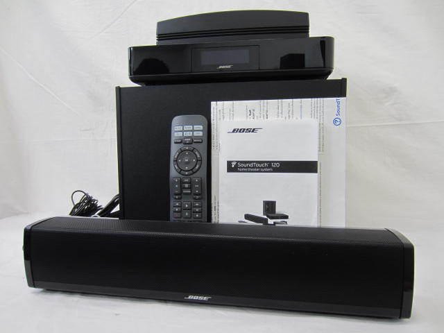 BOSE ボーズ SoundTouch120 サウンドタッチ120 ホームシアターシステム ジャンク扱い 説明書 リモコンあり(スピーカー本体 ...