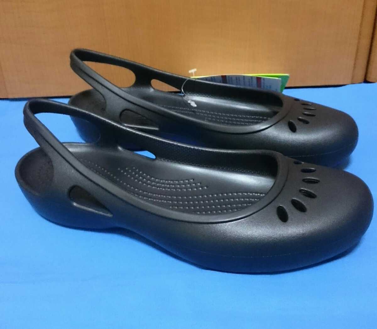 CROCS W9 25cm kadee slingback black クロックス(25cm)｜売買されたオークション情報、yahooの商品 ...