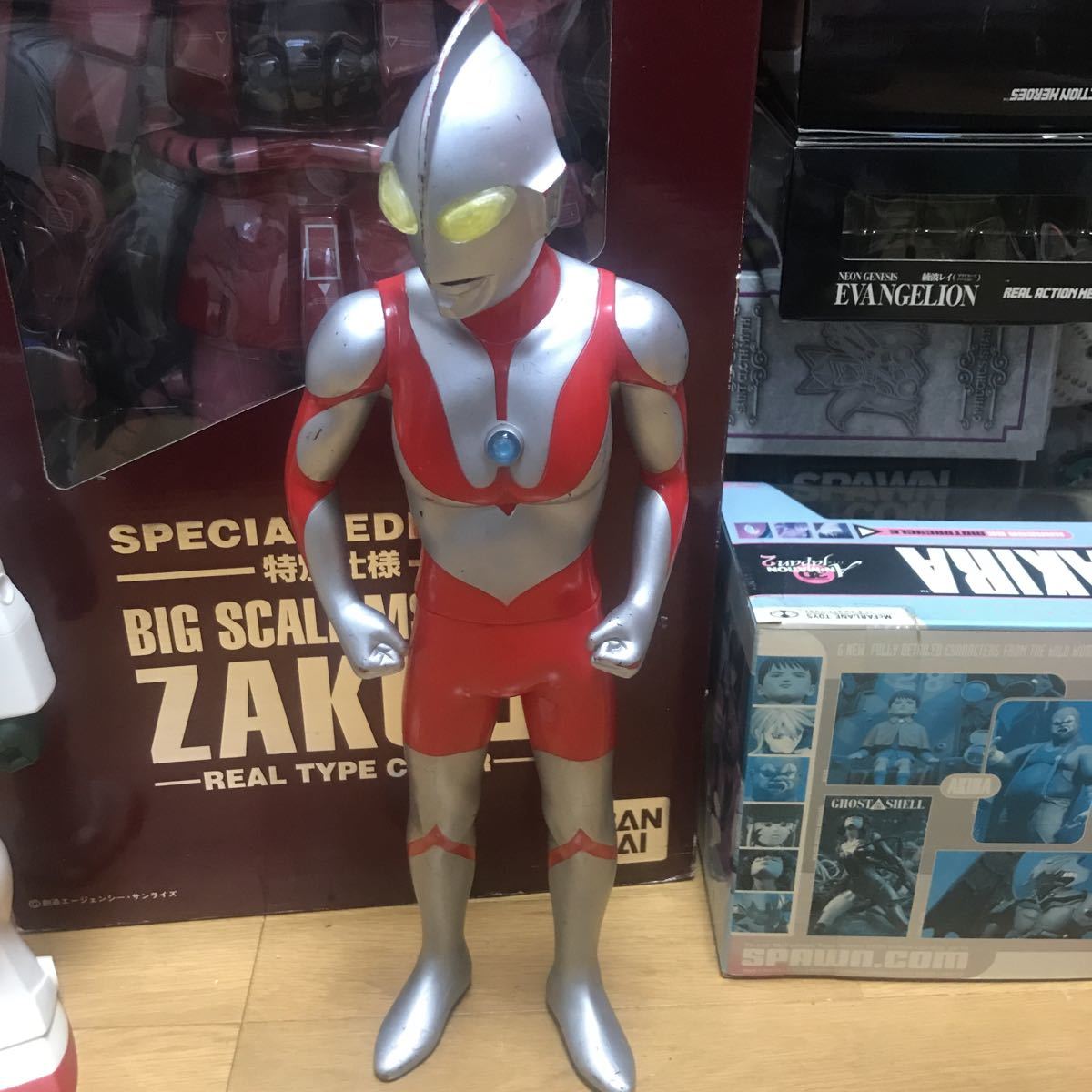 京本コレクション ウルトラマンビッグサイズソフビフィギュア 大型 巨大 特大ソフビ 高さ約47cm isno(ウルトラマン)｜売買された ...