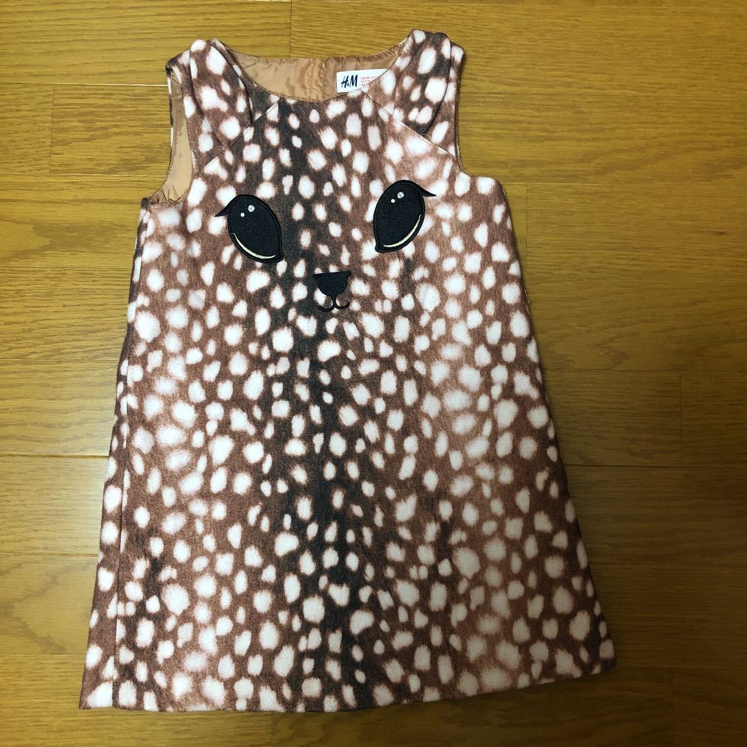 H&M エイチアンドエム バンビ ワンピース Bambi 鹿 チュニック(女の子用)｜売買されたオークション情報、yahooの商品情報を ...