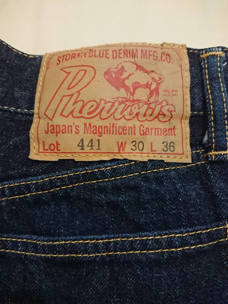 フェローズ Pherrows 441 W30 505モデル ジップフライ ジッパーフライ デニム ジーンズ(ジーンズ)｜売買されたオークション情報、yahooの商品情報をアーカイブ公開 ...