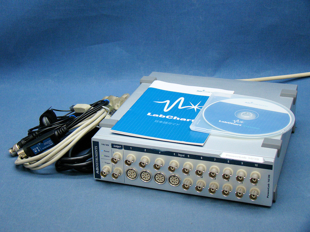 PL3516 PowerLab 16/35 ハードウェア 16CH パワーラボ(電気計測器)｜売買されたオークション情報、yahooの商品情報 ...