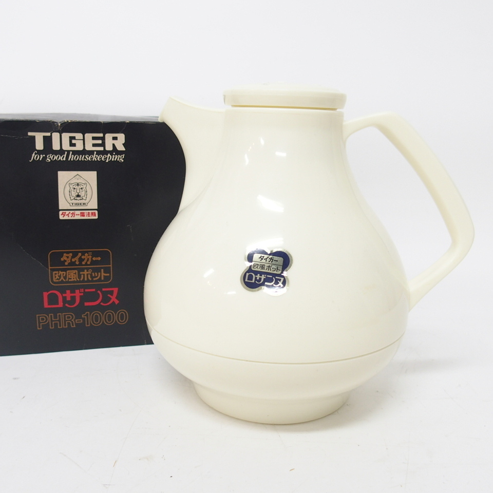 昭和の逸品 タイガーの欧風ポット ロザンヌ PHR-1000 タイガー魔法瓶 保管品 f002(ポット)｜売買されたオークション情報 ...