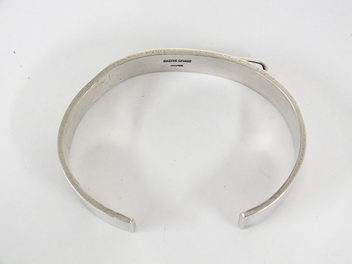 NATIVE SPIRIT ネイティブスピリット バングル 19B-24-015(シルバー)｜売買されたオークション情報、yahooの商品情報をアーカイブ公開 - オークファン（aucfan.com）