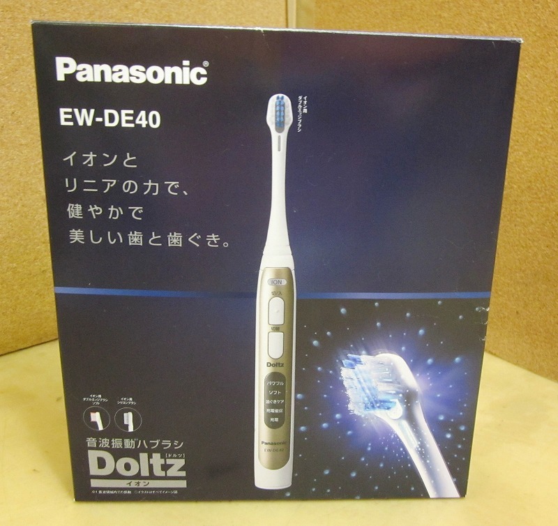 232 Panasonic 音波振動ハブラシ ドルツ EW-DE40(パナソニック、ナショナル)｜売買されたオークション情報、yahooの商品情報をアーカイブ公開 - オークファン ...