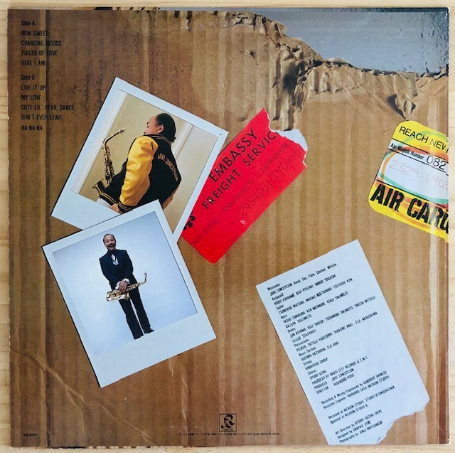 LP シティポップ/JAKE H. CONCEPCION/PIECES OF LOVE/RADIO CITY RL-3007/国内盤 81年 ...