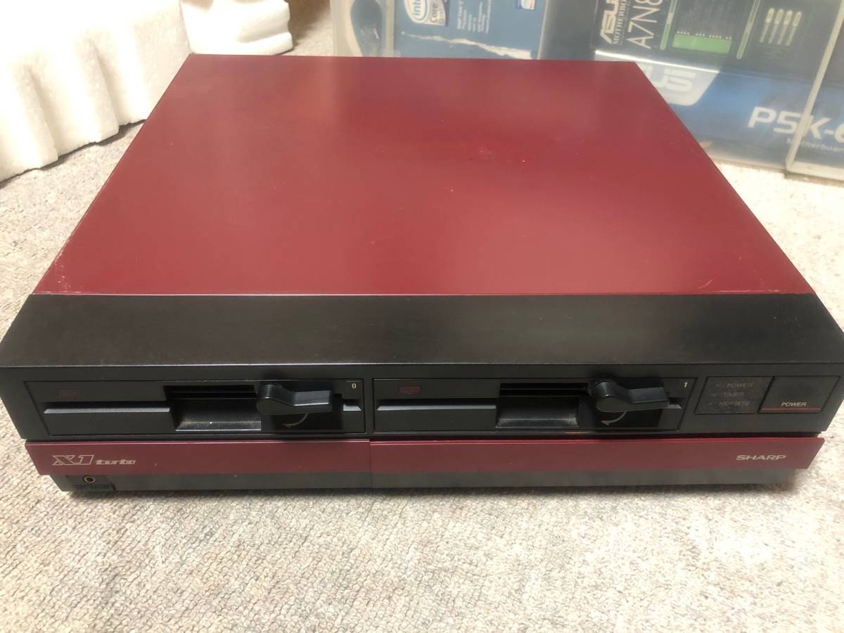 ジャンク SHARP シャープ X1Turbo CZ-851CR 2ドライブ仕様(パソコン)｜売買されたオークション情報、yahooの商品情報 ...