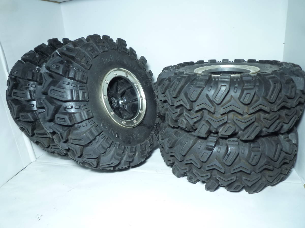 RC4WD Rock Stomper 2.2X/T ロックスタンパー 高さ約13.5㎝ 4本セット ホイールまとめて クローラー 訳アリ ...