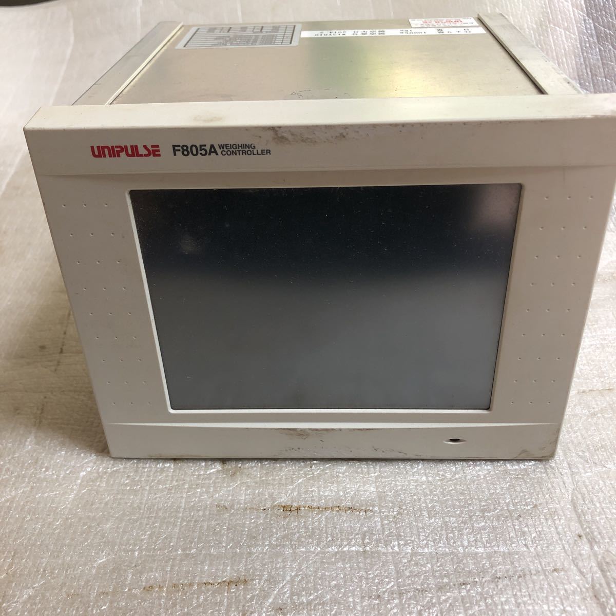 UNIPULSE F805AT グラフィックディスプレイ／タッチパネル型 オールインワンタイプ ウェイングインジケータ(タッチパネル)｜売買さ ...