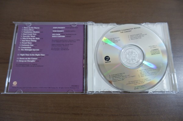 CDe-1498 Creedence Clearwater Revival / The Concert(その他)｜売買されたオークション情報、yahooの商品情報をアーカイブ公開 ...