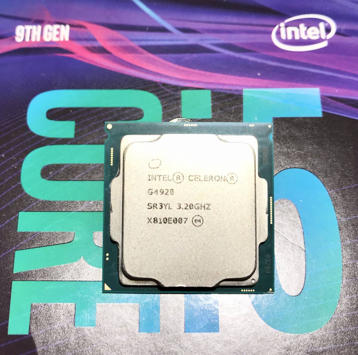 1円スタート インテル Intel CPU Celeron G4920 3.2GHz 2Mキャッシュ 2コア/2スレッド LGA1151 ...