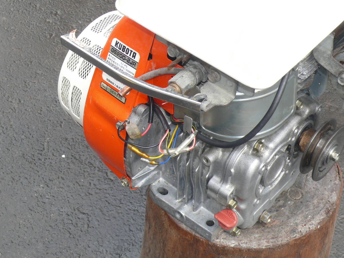 クボタ ガソリンエンジンGS200-2JR 5.2馬力 ジェットバルブ付き(発動機)｜売買されたオークション情報、yahooの商品情報を ...