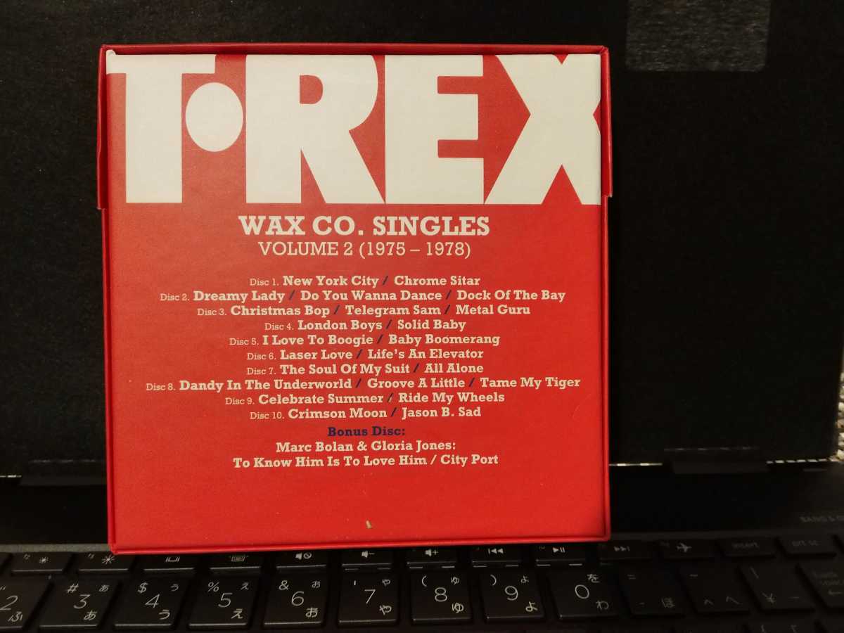 T.Rex Wax Co. Singles Box Vol.2 1975-78 輸入盤11枚組CD Single Box 同様(T.Rex ...