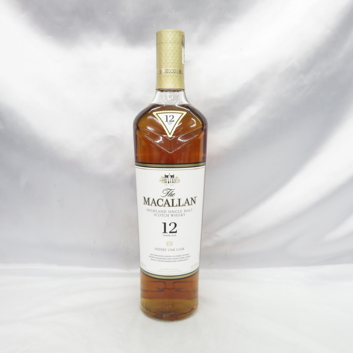 未開栓 The MACALLAN ザ マッカラン 12年 シェリーオークカスク ウイスキー 700ml 40% 箱あり 10604306 ...