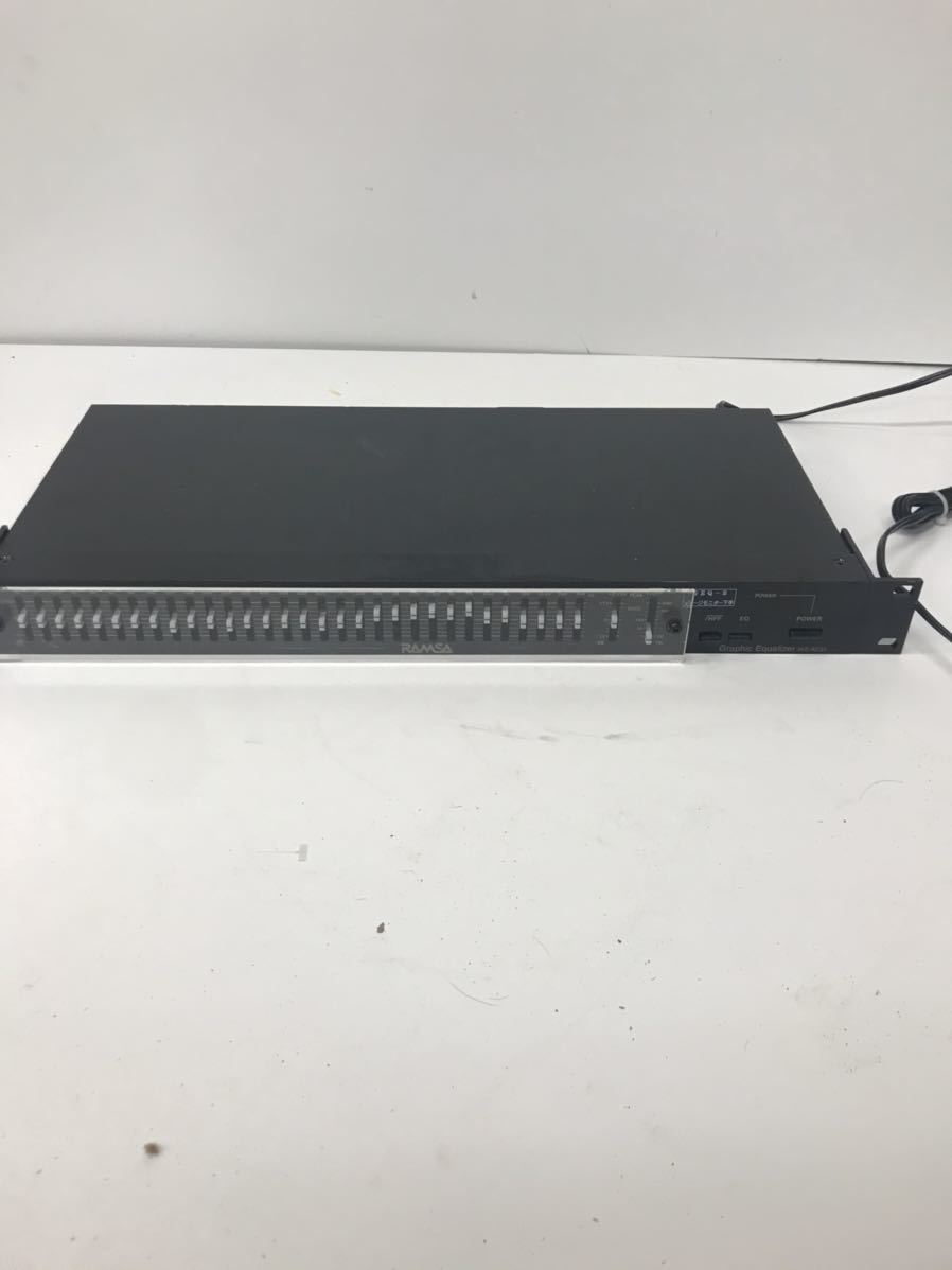 Panasonic パナソニック RAMSA ラムサ グラフィック イコライザー WZ-AE31 b 業務用 PA AV オーディオ 機器 ...