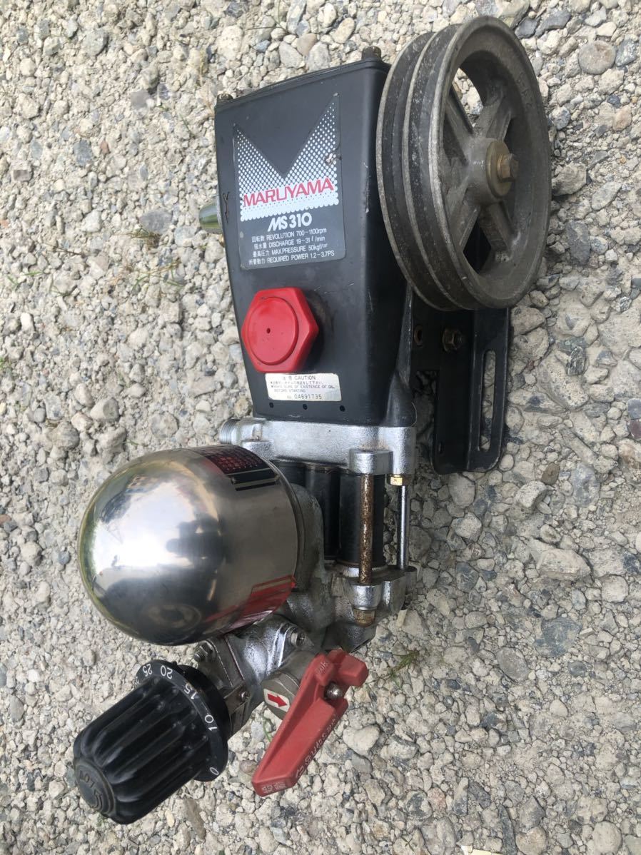 丸山 MARUYAMA 動噴 MS310 ポンプのみ 品 現状品(噴霧器)｜売買されたオークション情報、yahooの商品情報をアーカイブ公開 - オークファン（aucfan.com）