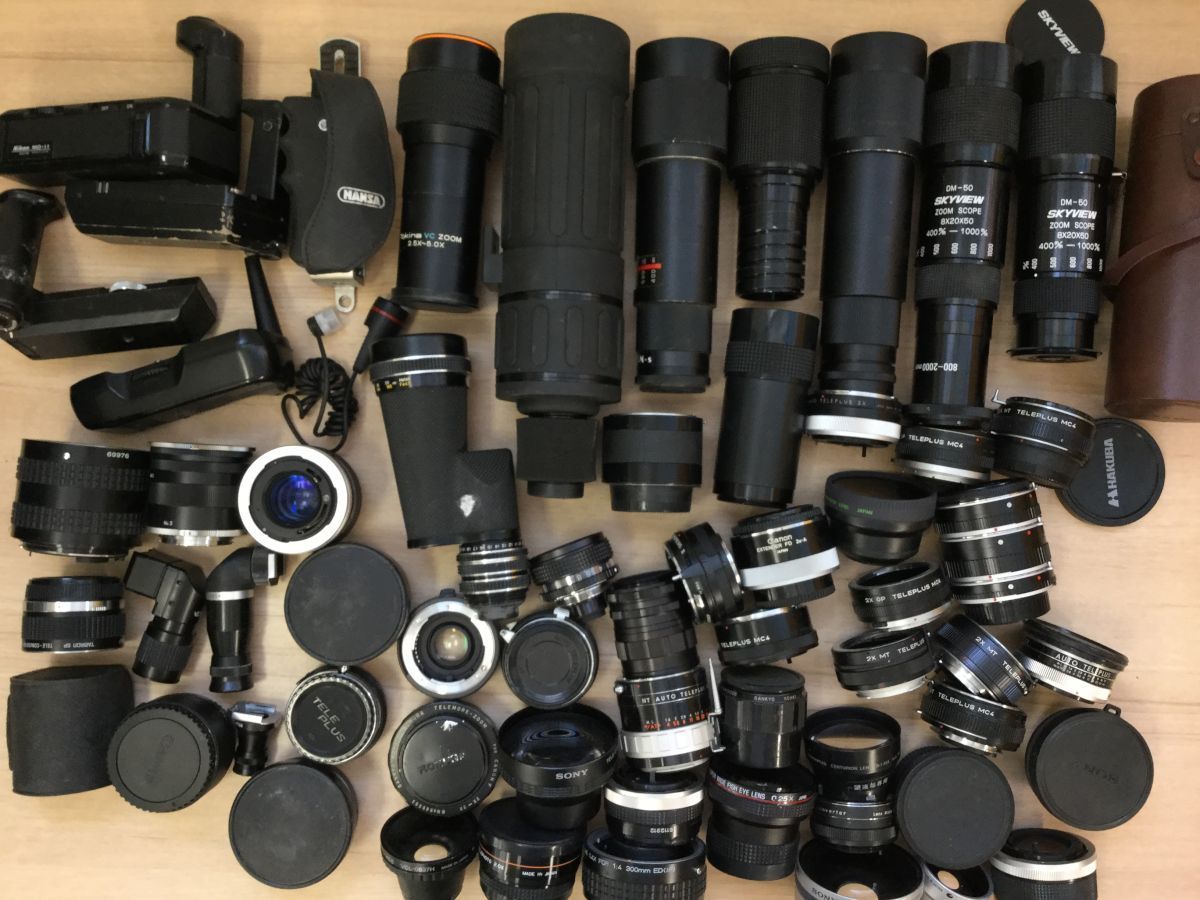 936TMC SONY WIDE CONVERSION LENS ×0.7 CANON EXTENDER FD 2x-A 他 カメラパーツ ...