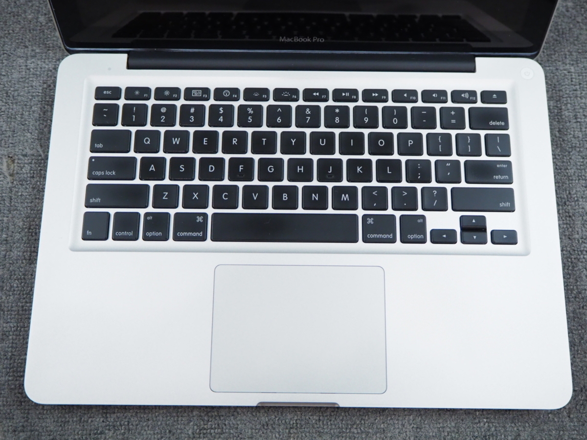 168 MacBook Pro 13-inch Mid 2010 Intel Core 2 Duo 2.40GHz/4GB/NVIDIA GeForce 320M 256MB 英字キーボード ...