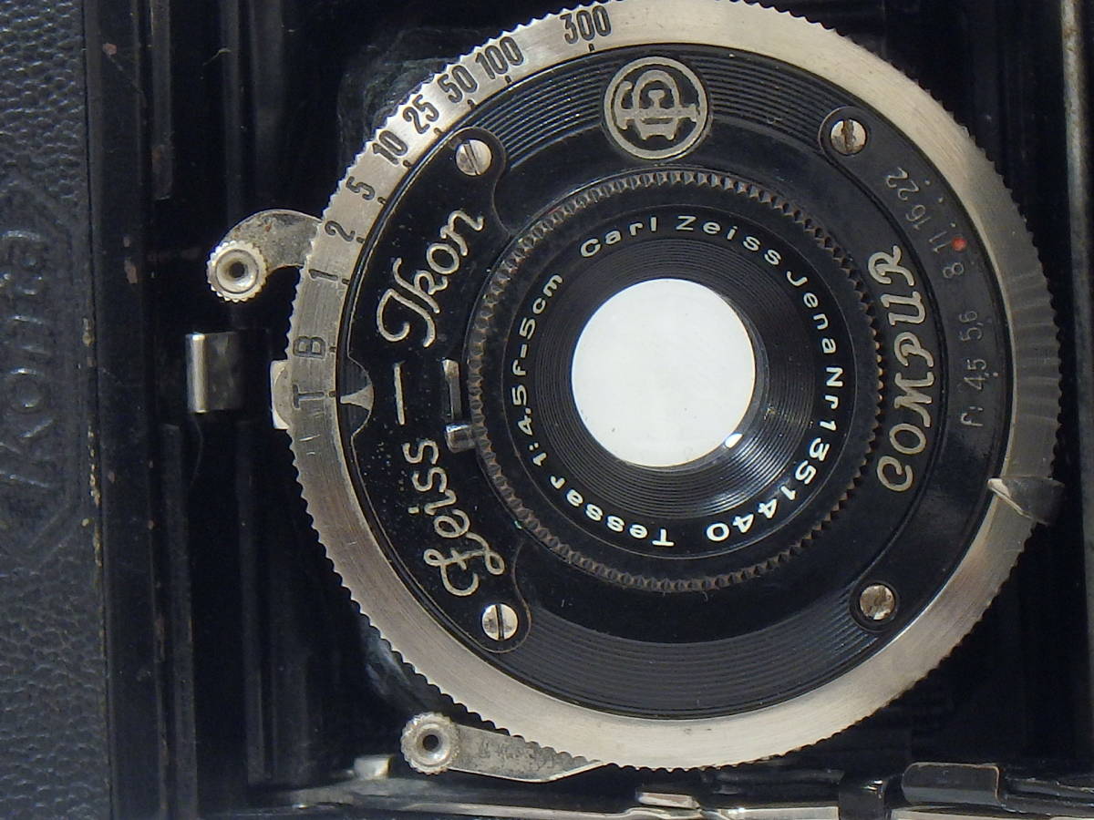 ZEISS IKON Ikonta 520/18 Carl Zeiss Tessar 5cm F4.5 with COMPUR 127 ...