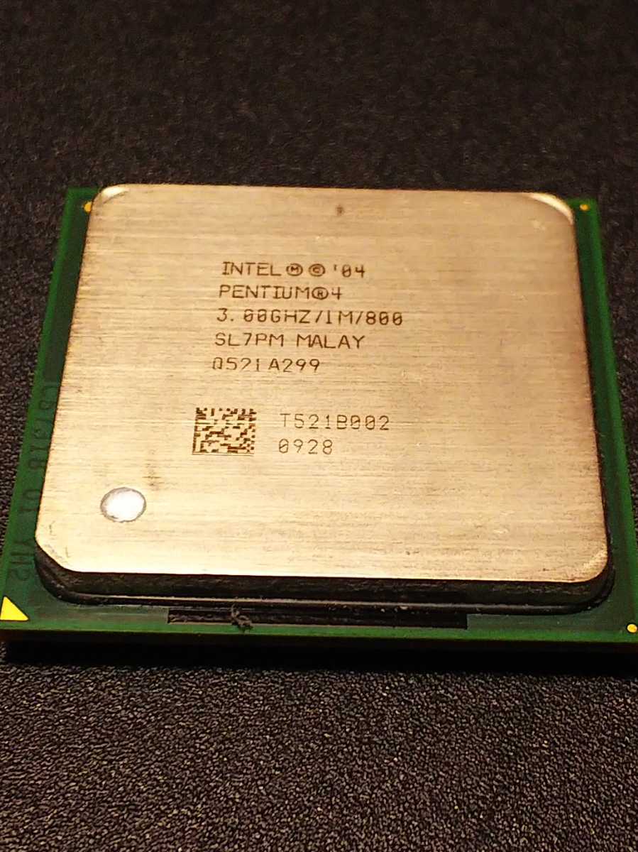 Intel Pentium 4 HT SL7PM 3.0GHz/1M/800 Socket478 定形郵便(Pentium 4)｜売買された ...