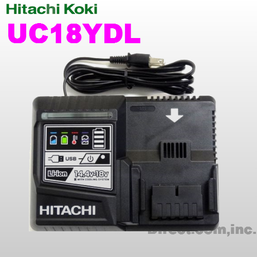 HiKOKI 日立工機 充電器 UC18YDL 14.4/18V バッテリー/USB/発電機対応(パーツ)｜売買されたオークション情報 ...