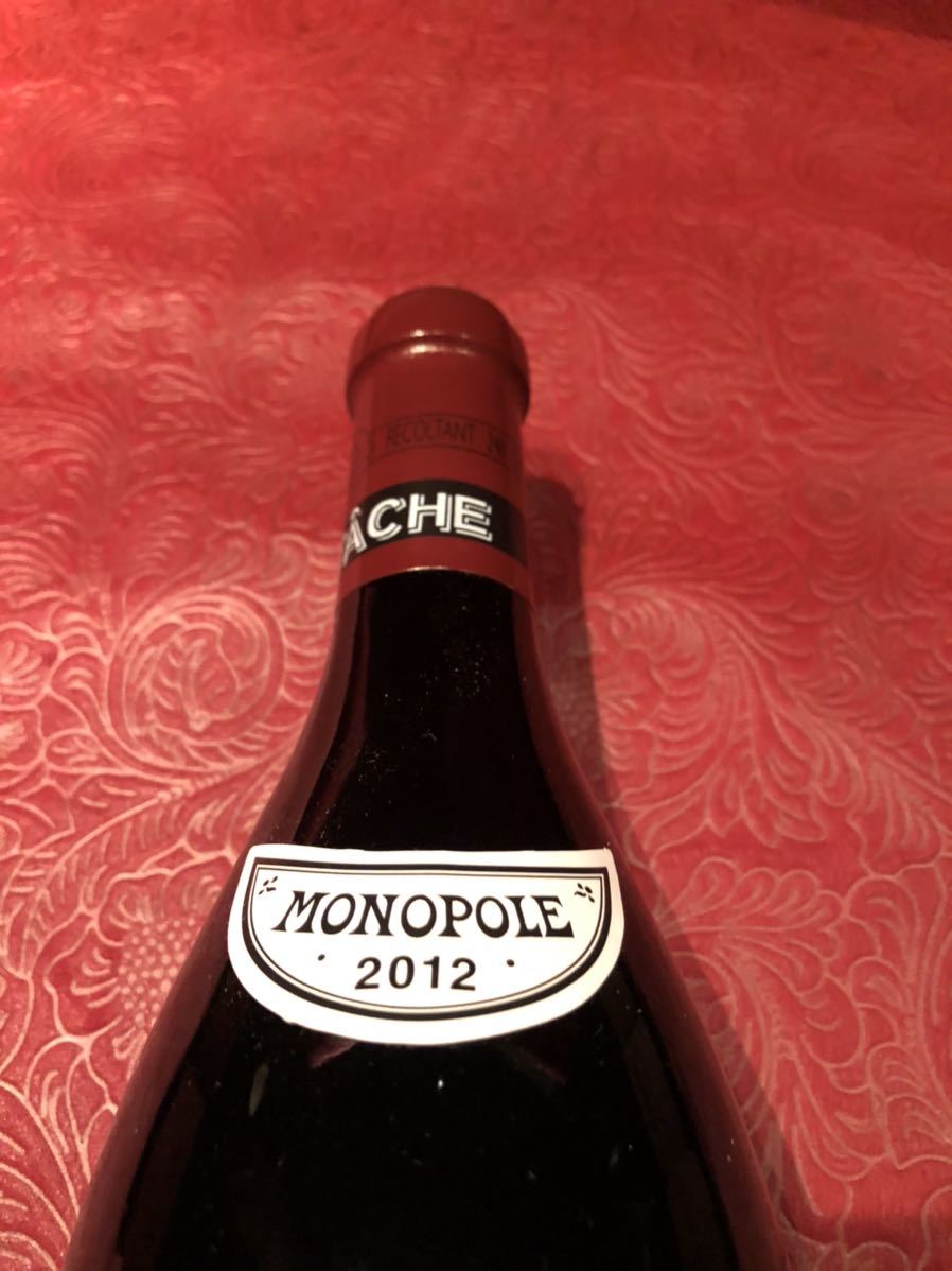 DRC ドメーヌ ド ラ ロマネ コンティ 2012 ラ ターシュ LA TACHE 750ml グラン クリュ モノポール 赤ワイン(コート・ドゥ・ニュイ)｜売買されたオークション情報 ...