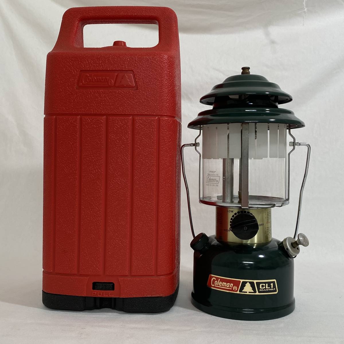 動作未確認 Coleman/コールマン ランタン CL1 / MODEL 286 85年製 登山 キャンプ アウトドア ホワイトガソリン ...