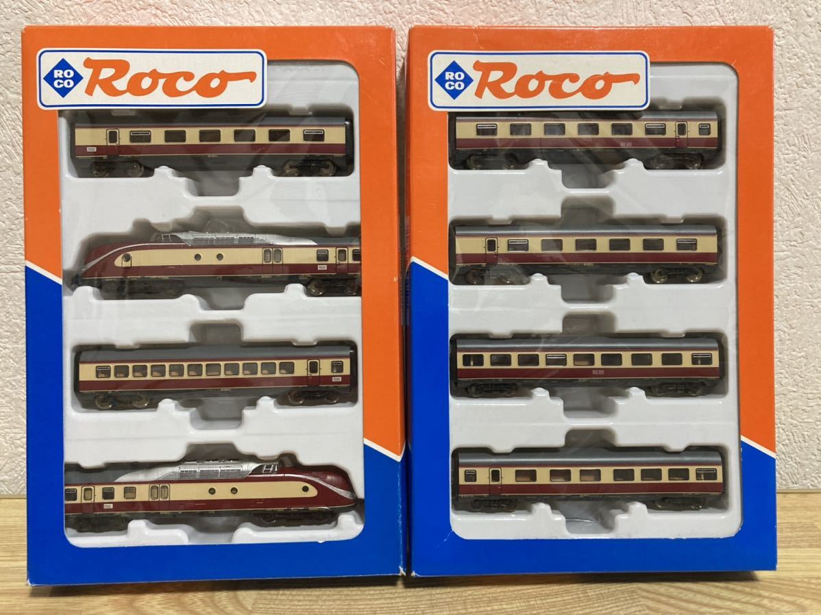 ドイツ Roco Nゲージ VT11.5 Intercity 8両セット DB(外国車輌)｜売買されたオークション情報、yahooの商品情報を ...