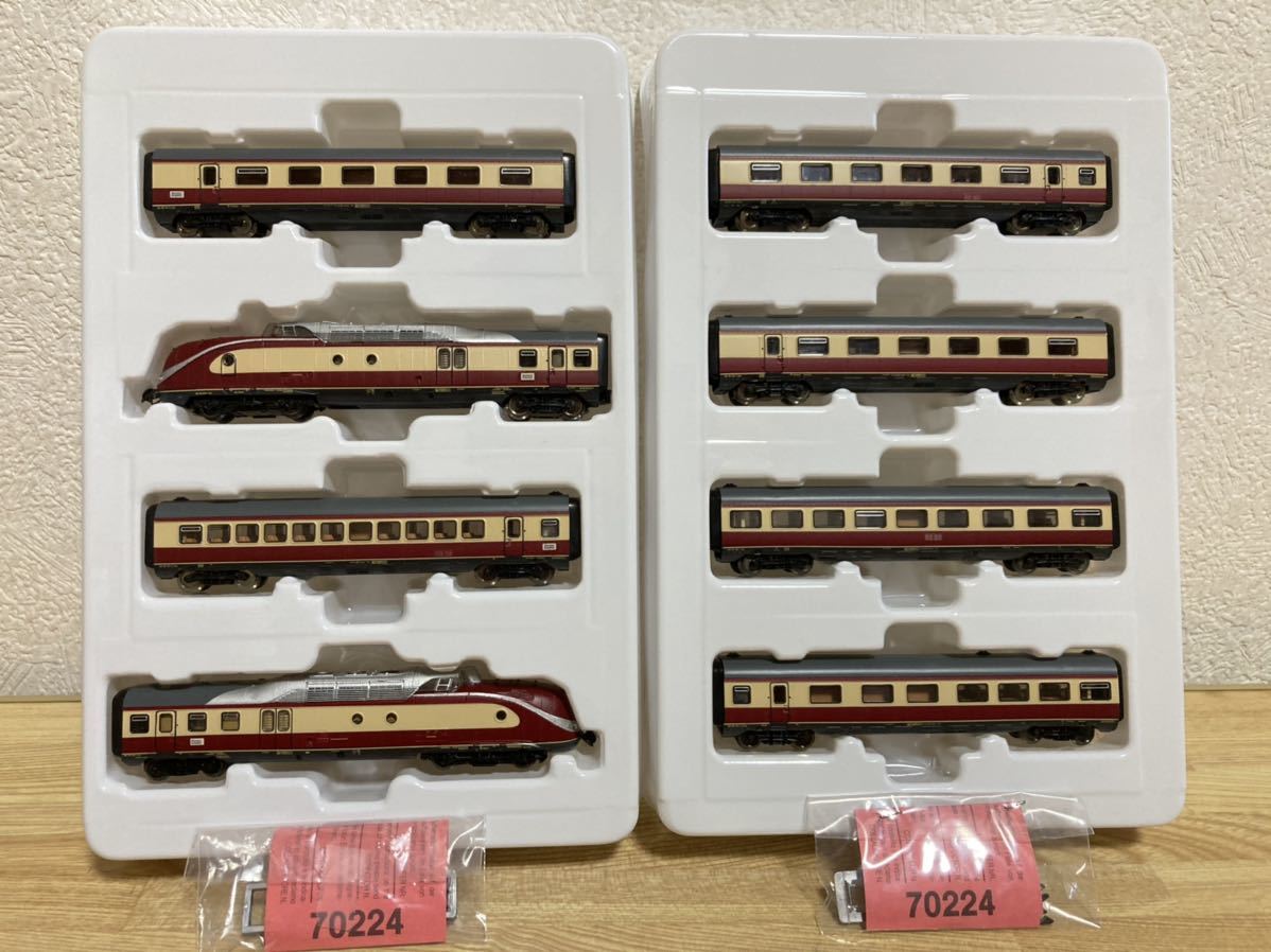 ドイツ Roco Nゲージ VT11.5 Intercity 8両セット DB(外国車輌)｜売買されたオークション情報、yahooの商品情報を ...