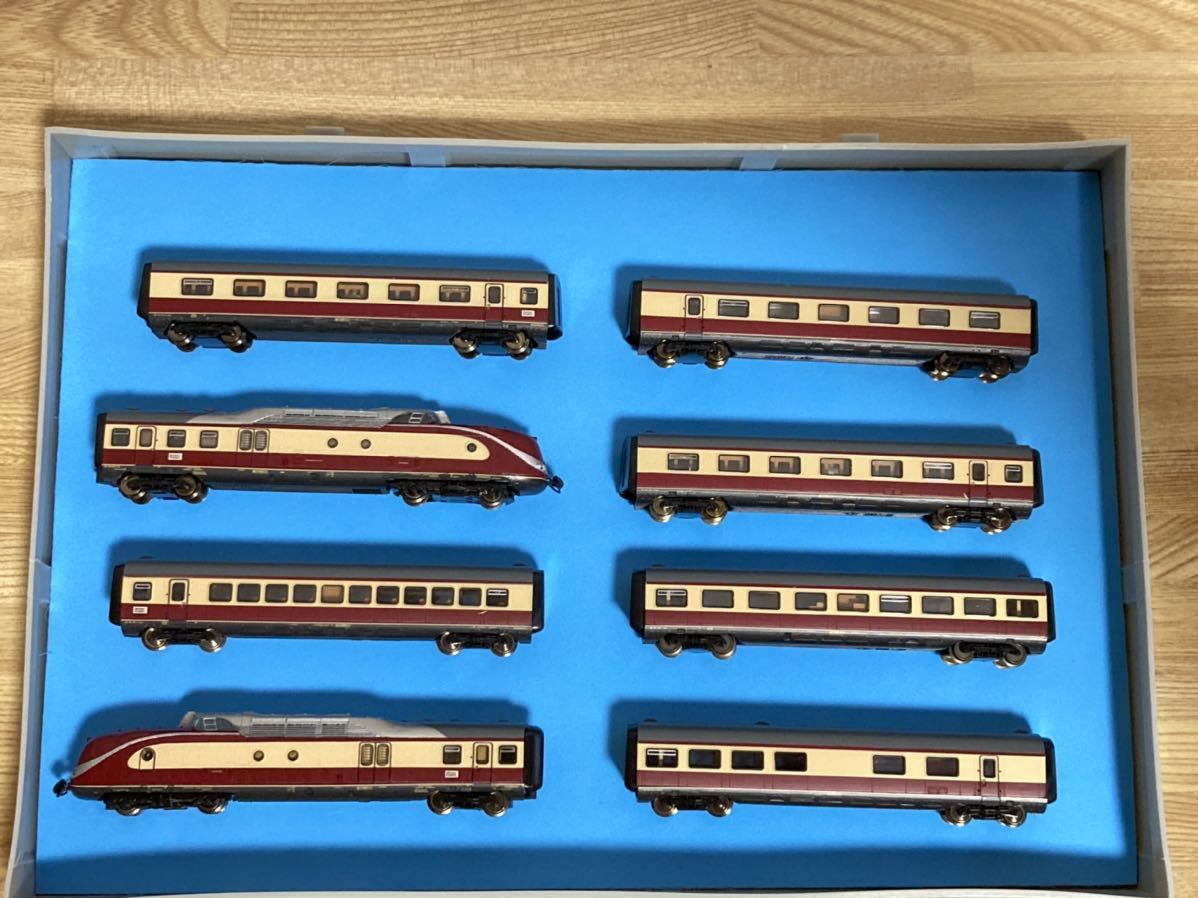 ドイツ Roco Nゲージ VT11.5 Intercity 8両セット DB(外国車輌)｜売買されたオークション情報、yahooの商品情報を ...