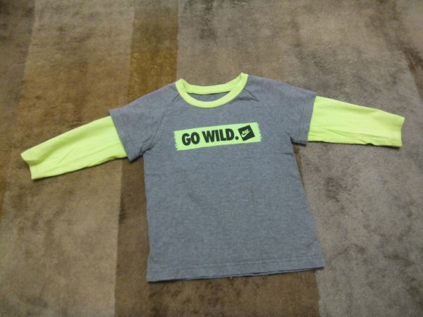 S871 NIKE ロゴマーク入長袖Tシャツ 90㎝(90（85～94cm）)｜売買されたオークション情報、yahooの商品情報をアーカイブ公開 - オークファン（aucfan.com）