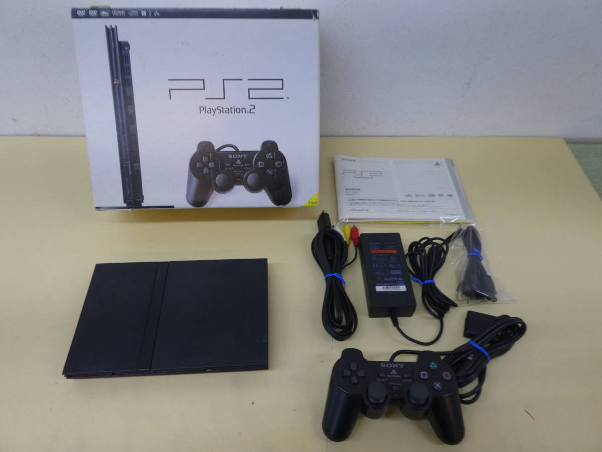 T28-19 PS2 PlayStation2 チャコールブラック プレイステーション2 SCPH-70000CB(本体)｜売買されたオークション情報、yahooの商品情報をアーカイブ公開 ...