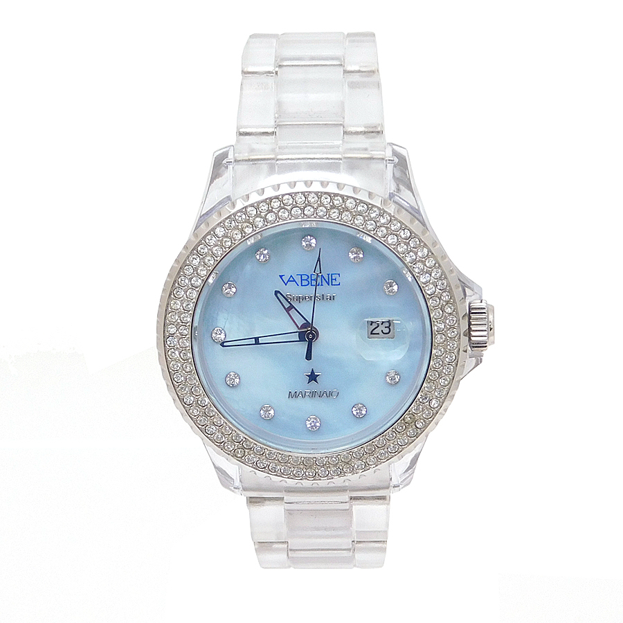 1円 品 参考20000円 ヴァベーネ スーパースターシリーズ 腕時計 レディース ステンレス クオーツ 白 VABENE(3針＋カレンダー)｜売買されたオークション情報、yahooの商品情報 ...