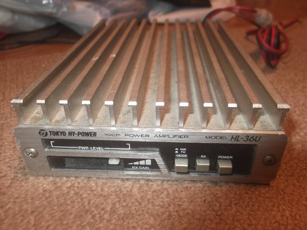 東京ハイパワー オールモード430Mhz帯専用 35W リニアアンプ HL－35U(アクセサリ)｜売買されたオークション情報、yahooの商品 ...