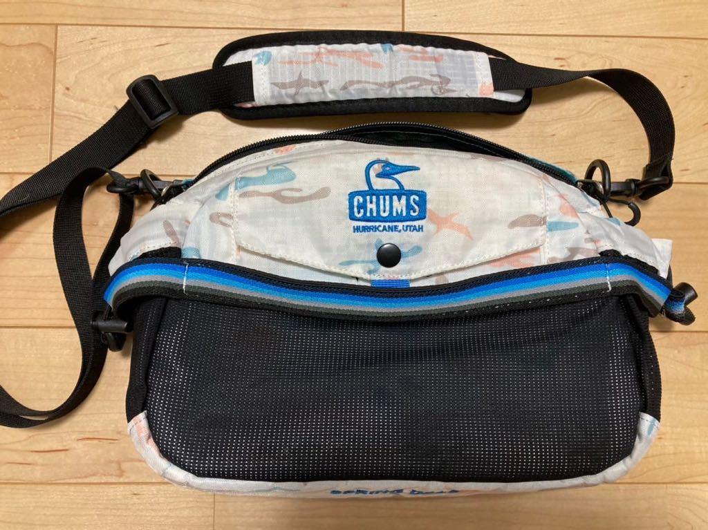 チャムス Spring Dale Shoulder CH60-2498 Z098 トレッキング バッグ : White Camo CHUMS ...