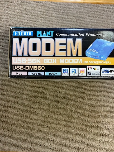 I O DATA K56flex V.90 対応 USB外付けモデム USB-DM560(外付け)｜売買されたオークション情報、yahooの ...