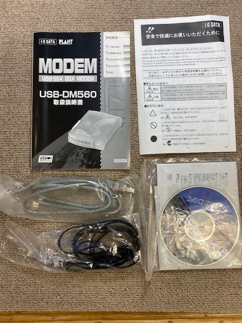 I O DATA K56flex V.90 対応 USB外付けモデム USB-DM560(外付け)｜売買されたオークション情報、yahooの ...