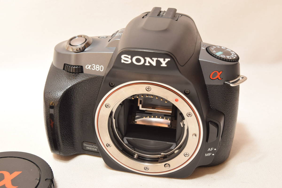 良品 ソニー SONY デジタル一眼レフカメラ α380 ボディ ブラック DSLRA380 #4822(ソニー)｜売買されたオークション情報 ...