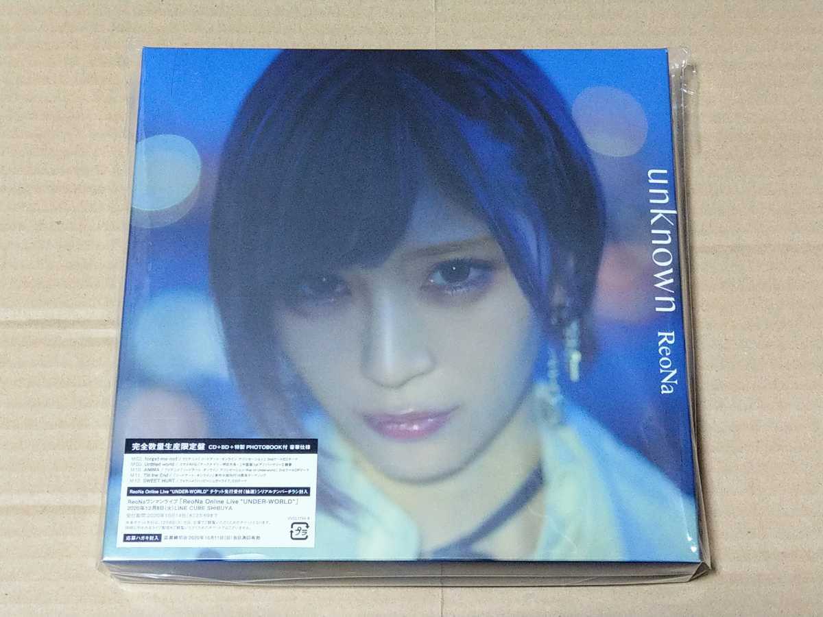 ブルーレイ★ReoNa unknown 完全数量限定盤 CD+Blu-ray★ライブ レオナ ソードアートオンライン ANIMA｜ロック、ポップス