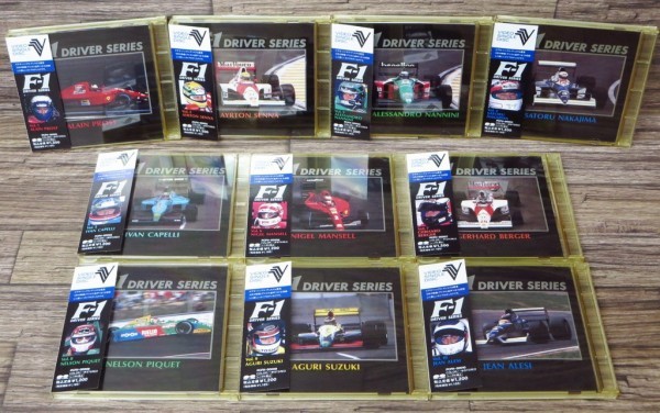 F-1 DRIVER SERIES ドライバーズシリーズ VIDEO SINGLE DISC Vol.1 10 CDV 日本正規版 アイルトン セナ 鈴木亜久里(レーザーディスク)｜売買された ...